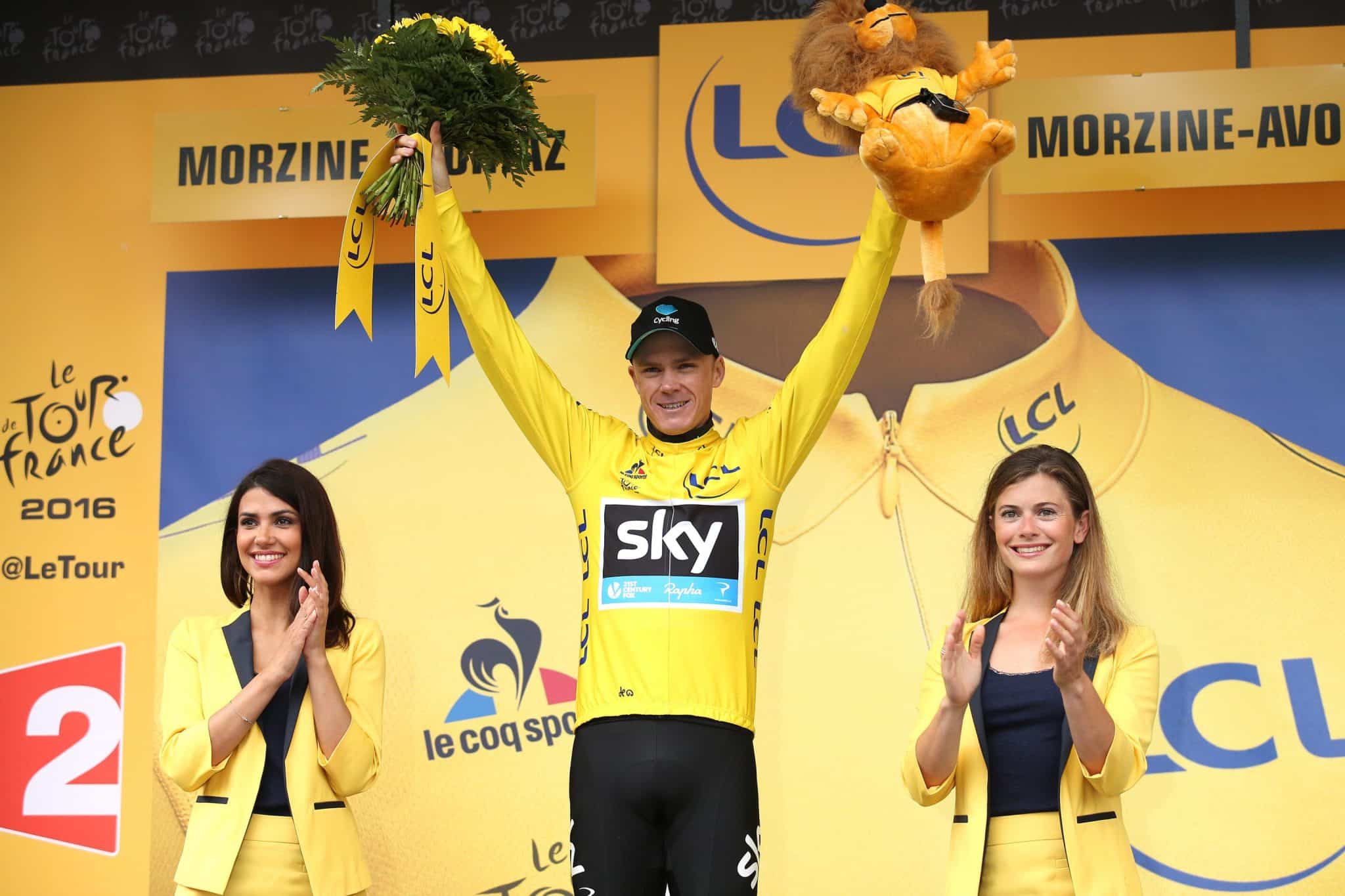 2016 Tour de France standings: results (general classification)