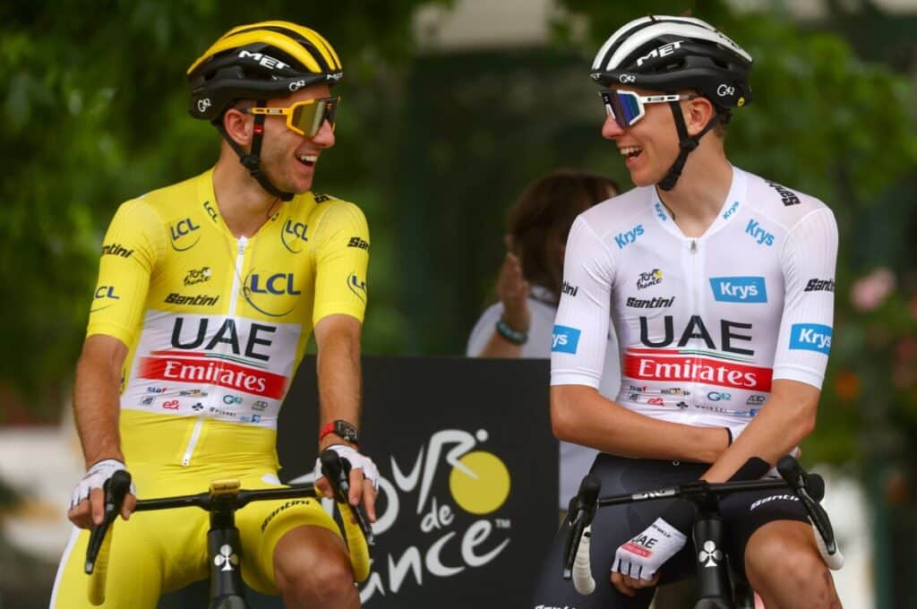 Adam Yates reveals relationship with Tadej Pogacar: “He never says stop ...